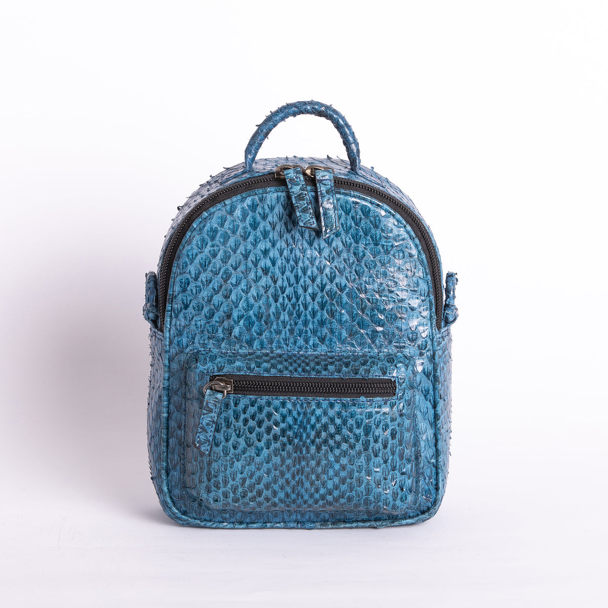 Medium Nyla Snakeskin Backpack – Omni's